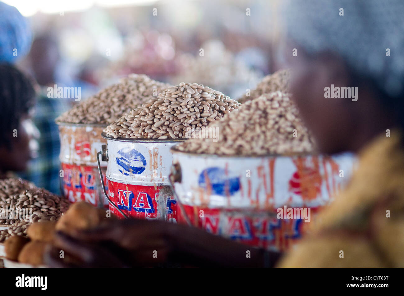 beans in central market, Lichinga, mozambique Stock Photo - Alamy