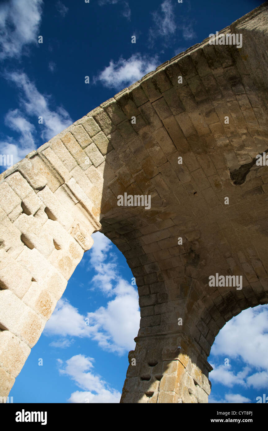 ancient roman city of caparra in caceres extremadura spain Stock Photo ...