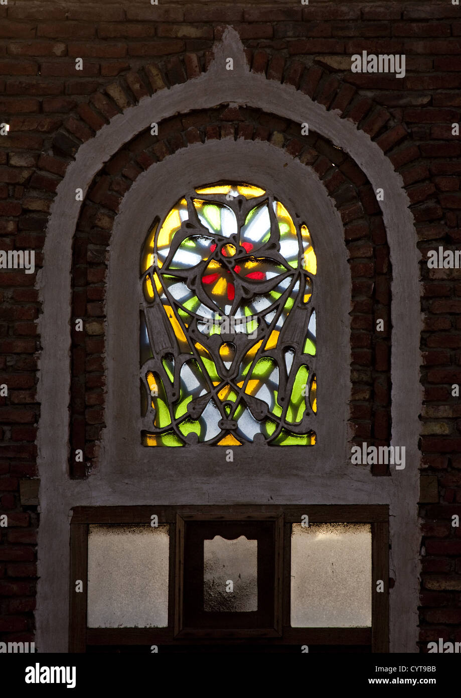 Yemen sanaa glass window hi-res stock photography and images - Alamy