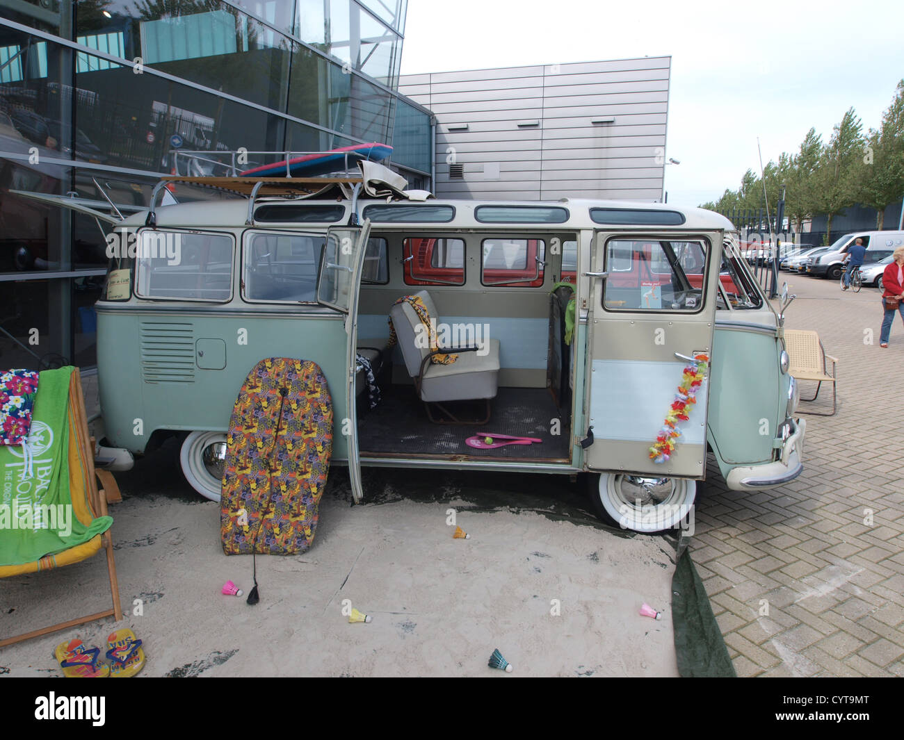 The Volkswagen Samba de Luxe camper van is a classic vehicle from the ...