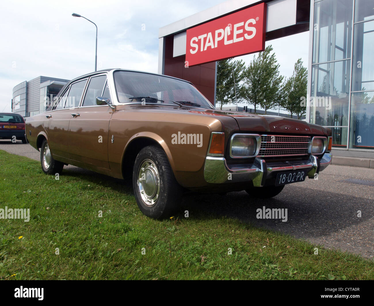 The 1970 Ford 17M 1700 is a classic mid-size car from Ford's European ...