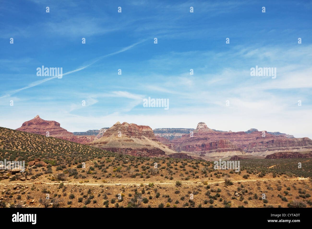 cliffs in desert Stock Photo - Alamy