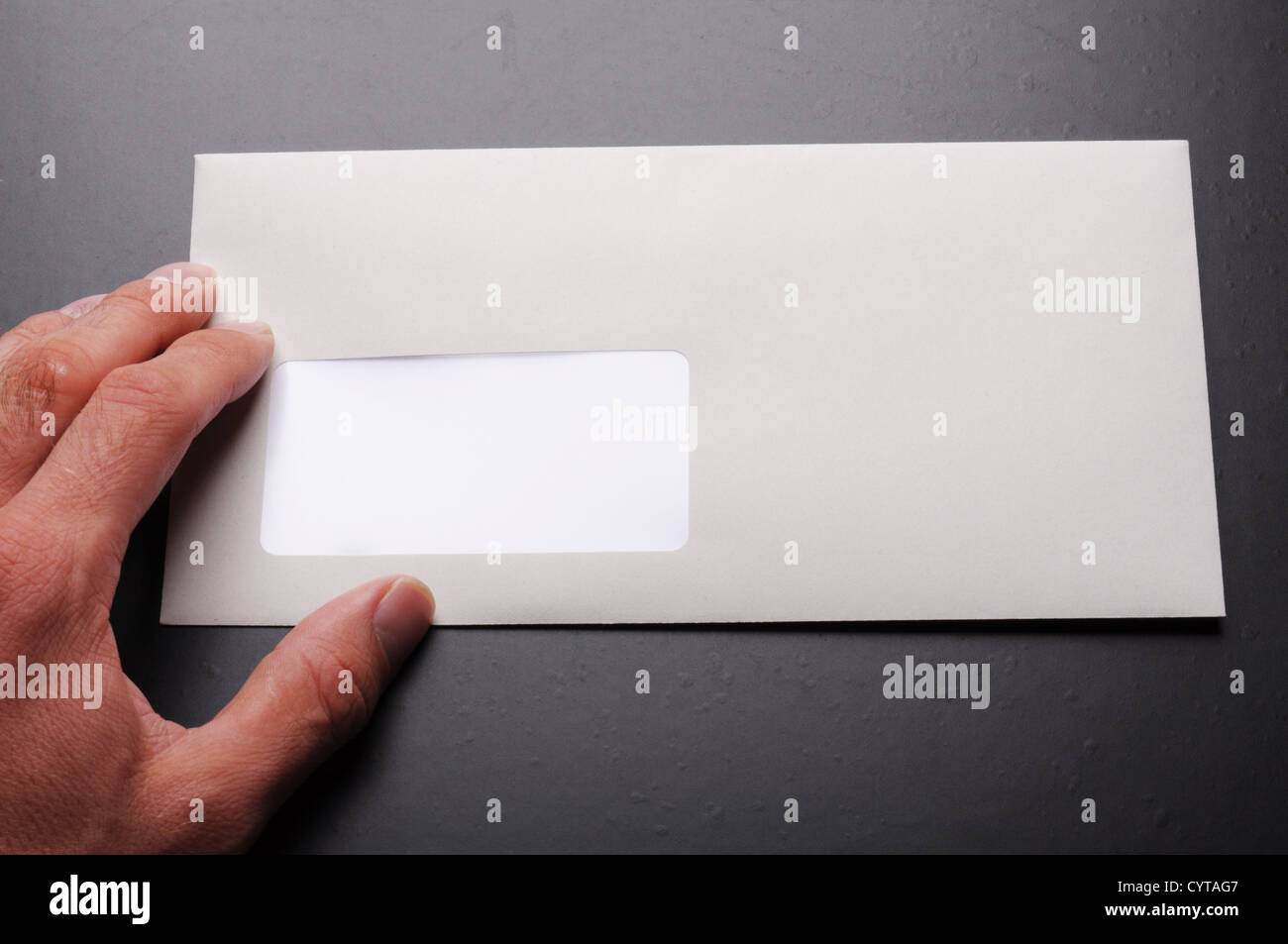 envelope and blank or empty copyspace for your text message Stock Photo ...