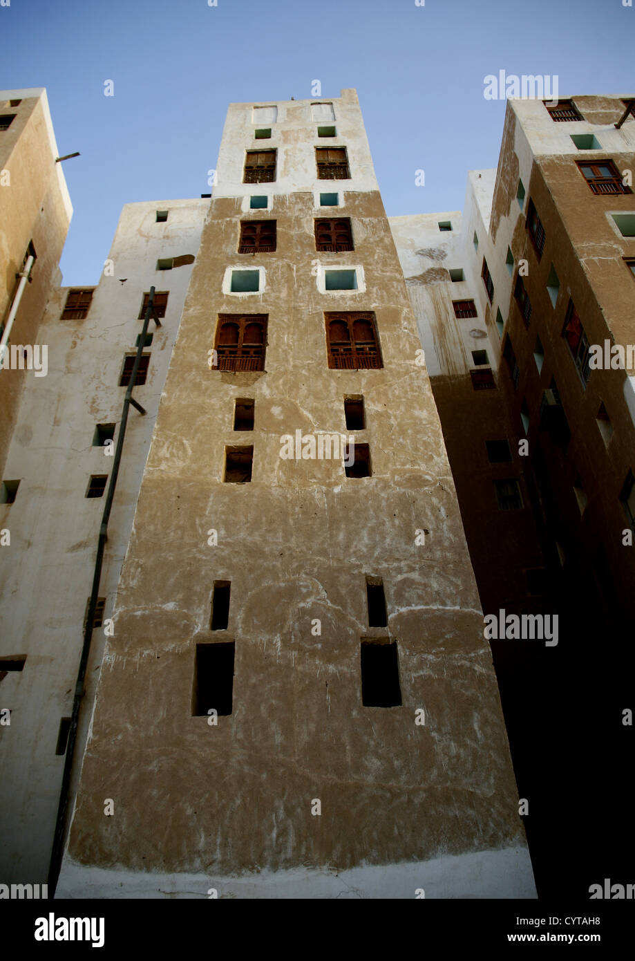Tall Buildings In Shibam, Yemen Stock Photo - Alamy