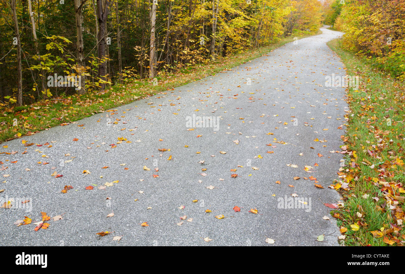 Franconia Notch State Park - Scenic view along the Franconia Notch Bike ...
