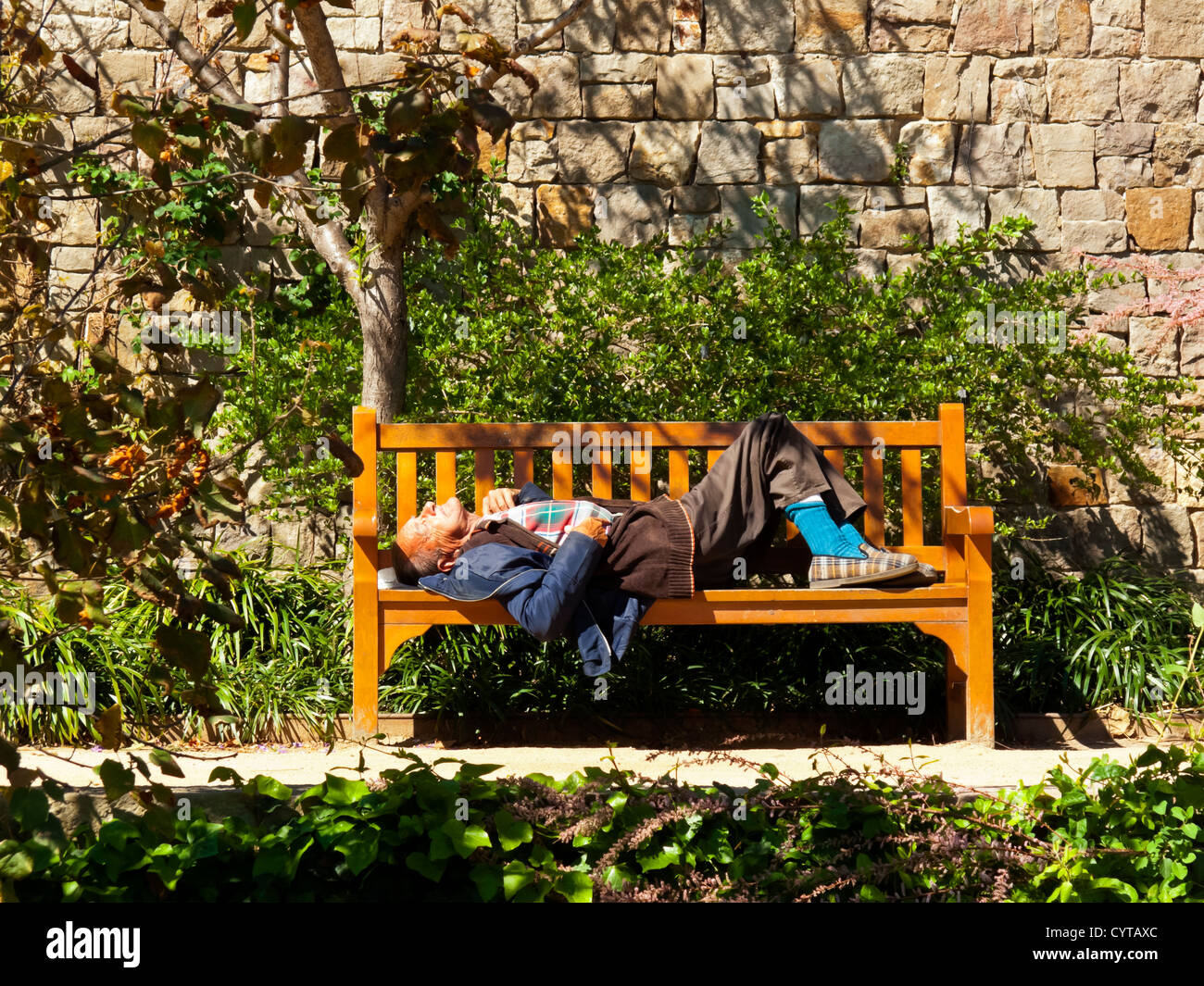 Homeless man spain hi-res stock photography and images - Alamy