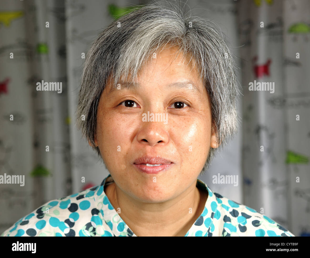 middleage chinese woman Stock Photo - Alamy