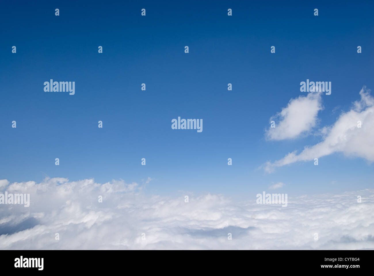 It is blue sky and beautiful cloud background Stock Photo - Alamy