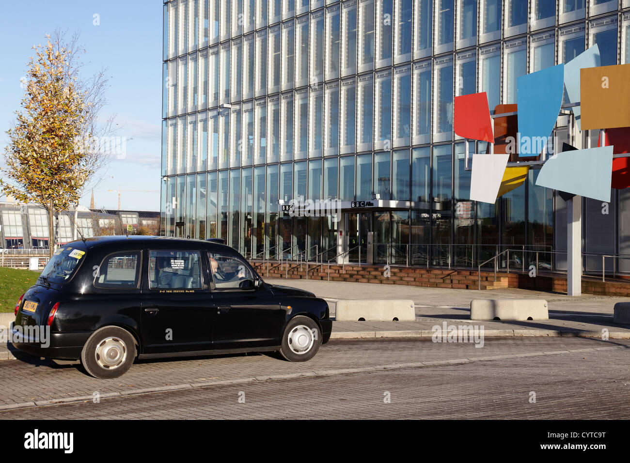 Bbc scotland taxi hi-res stock photography and images - Alamy
