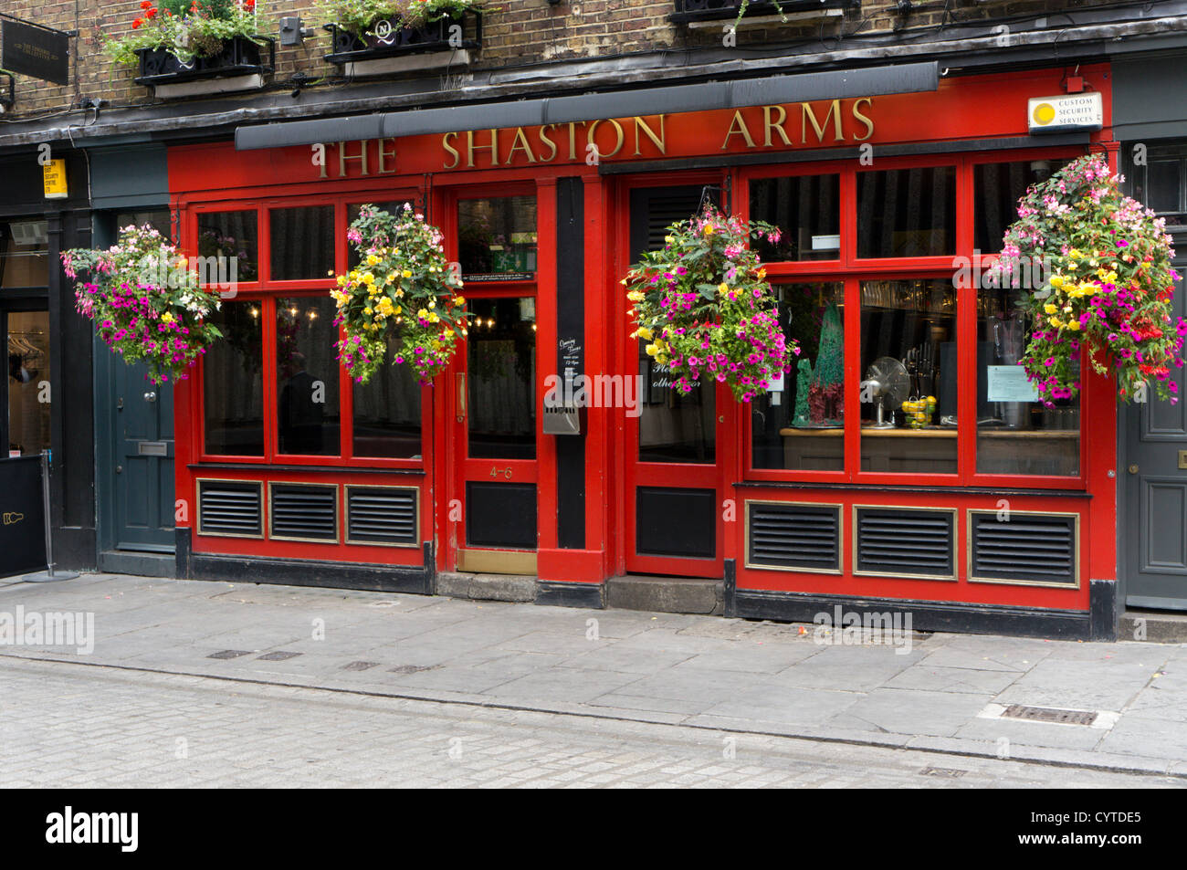 The Shaston Arms public house in Soho, London Stock Photo - Alamy