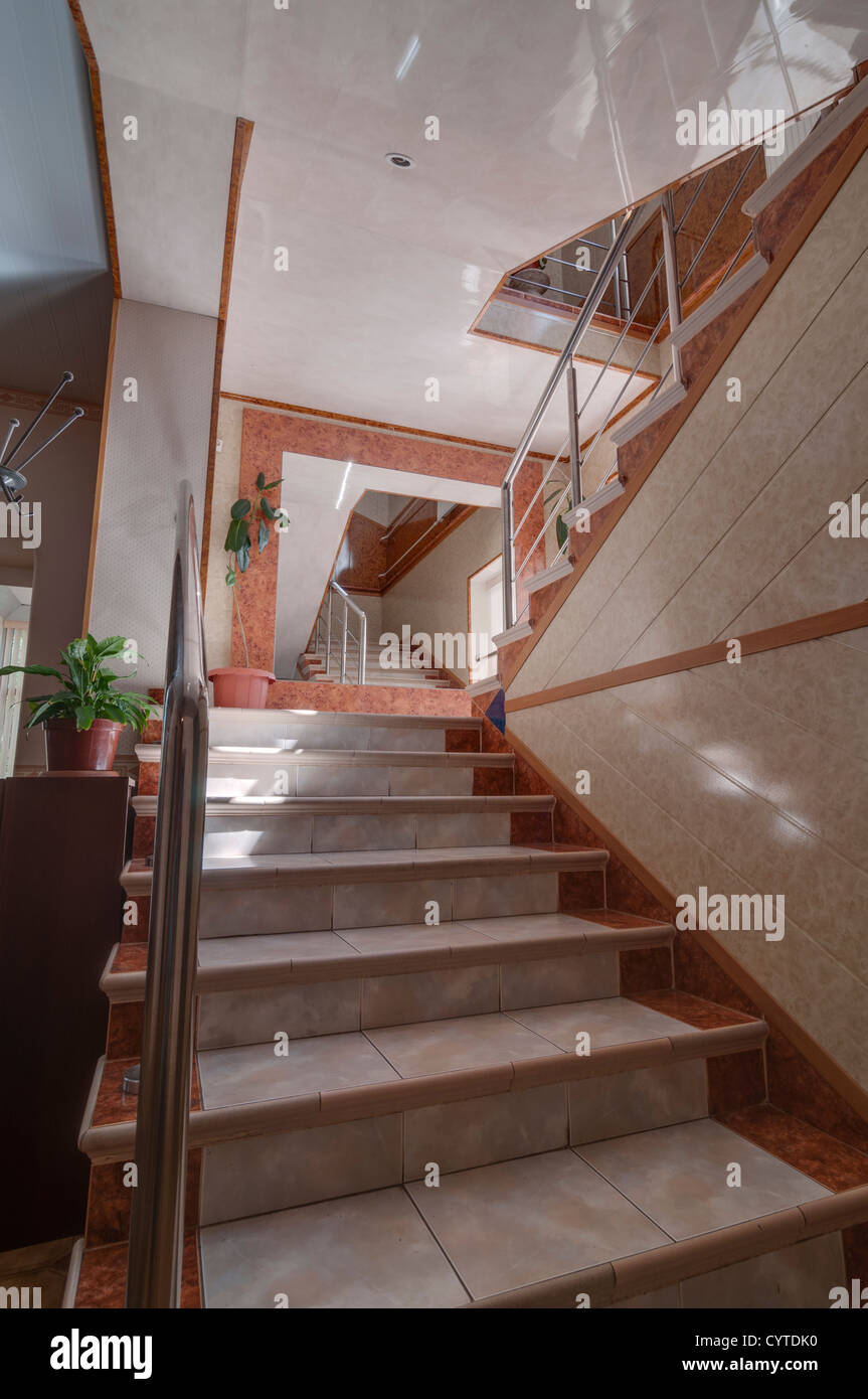 cheap camping interiors motel hotel soviet russia Stock Photo - Alamy