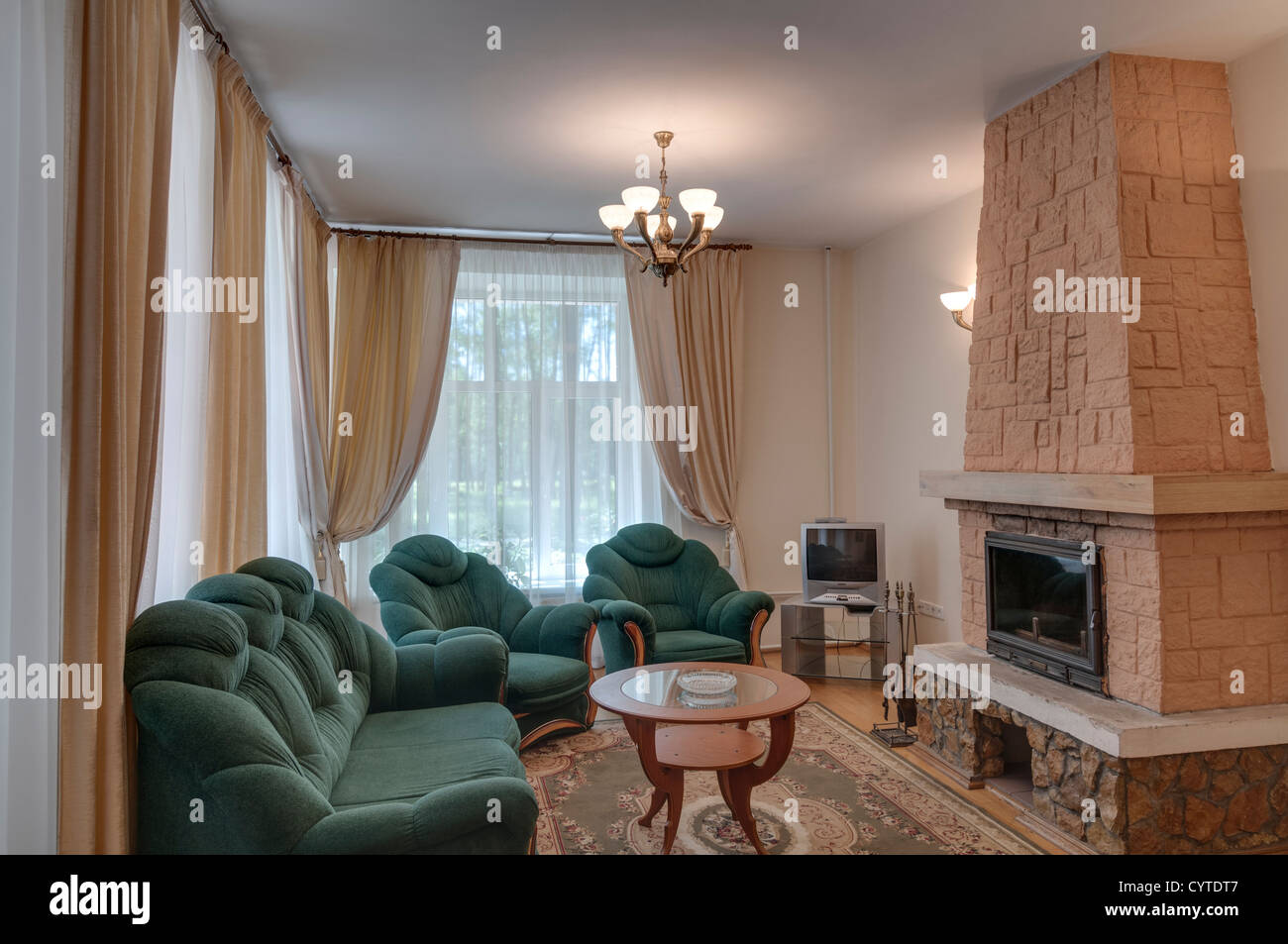 country house cottage interior room Stock Photo - Alamy