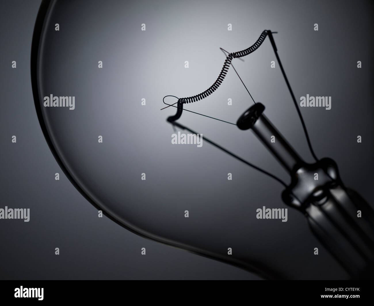 Bulb light off Stock Photo - Alamy