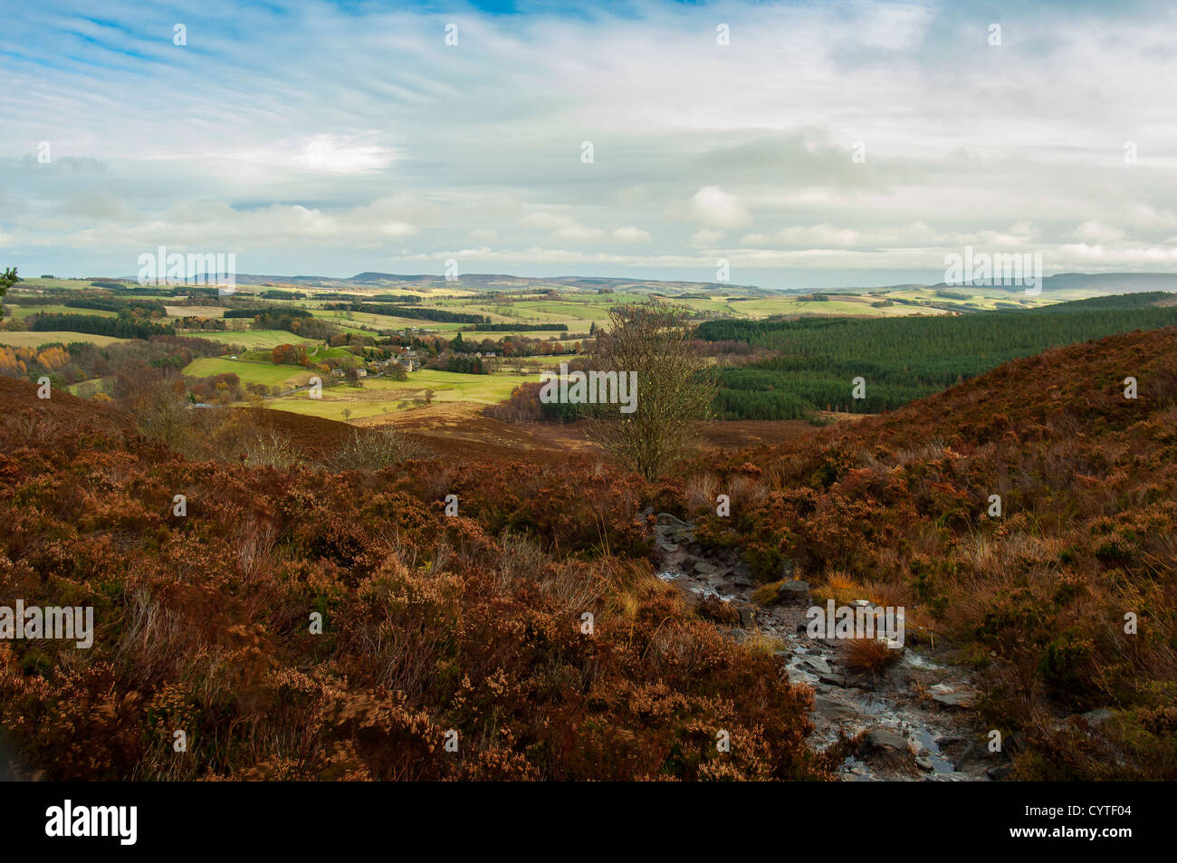 Harbottle castle hi-res stock photography and images - Alamy