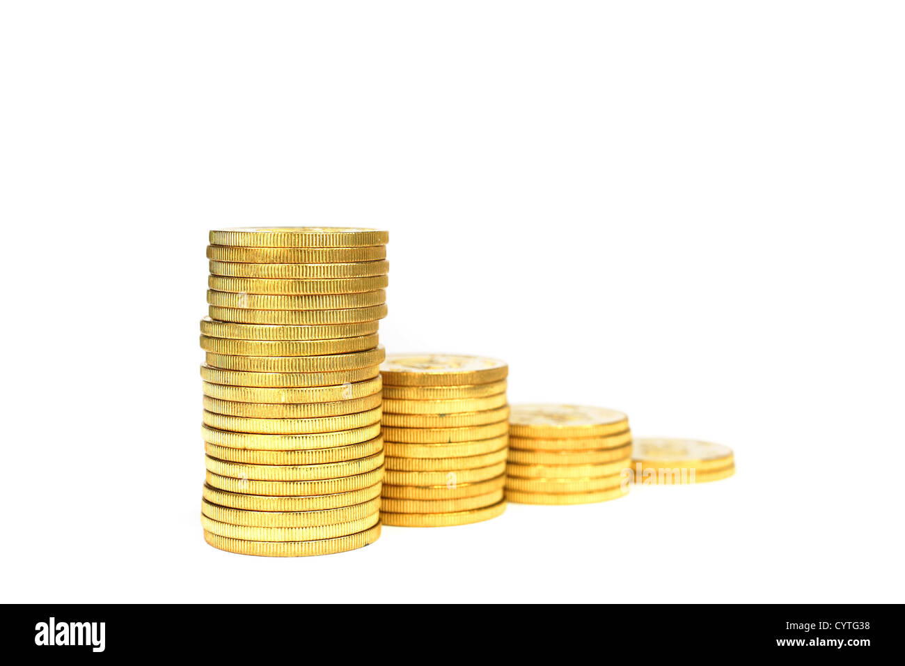 Gold coin glow hi-res stock photography and images - Alamy