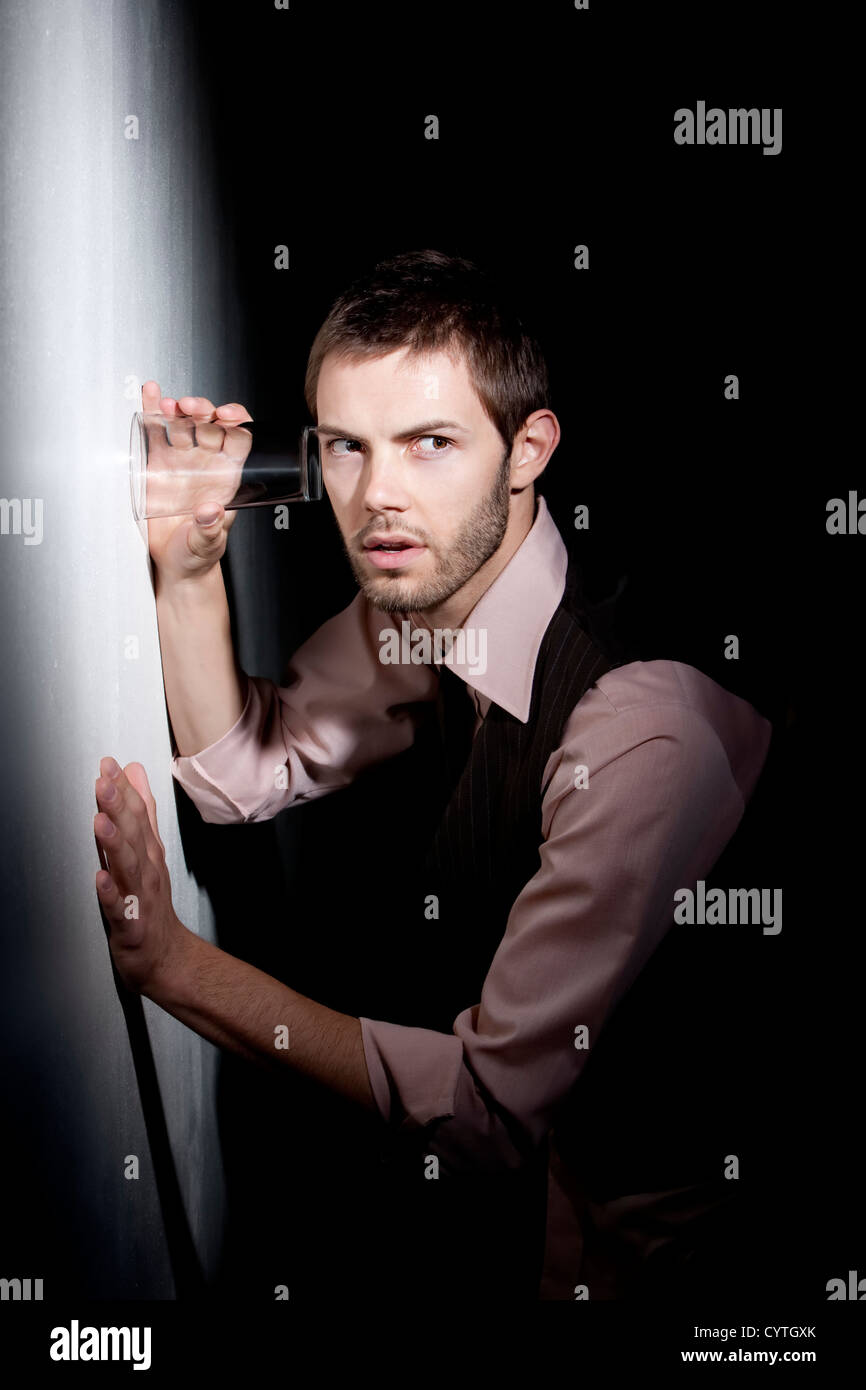 Eavesdrop hi-res stock photography and images - Alamy