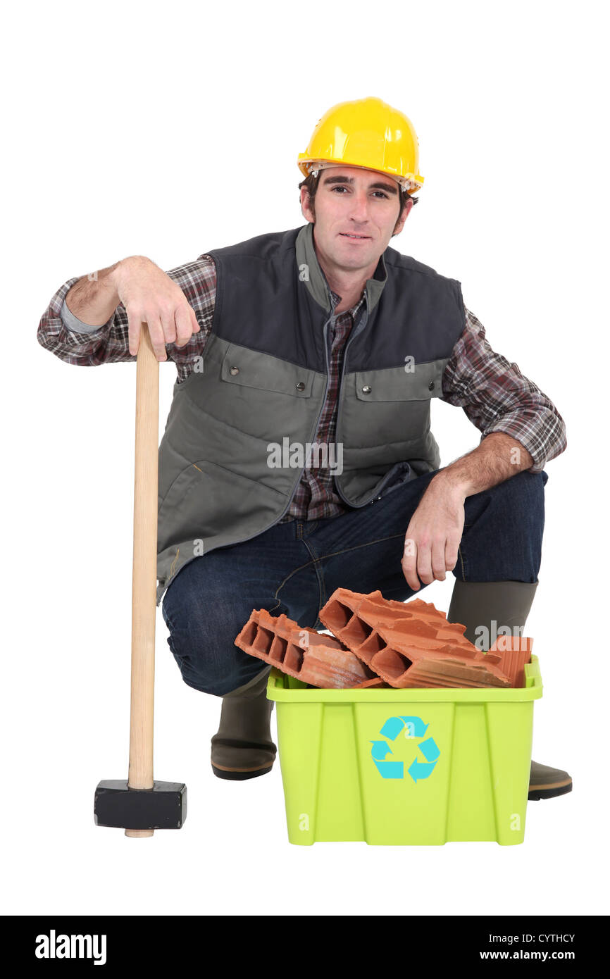 Masonry occupation Cut Out Stock Images & Pictures - Alamy