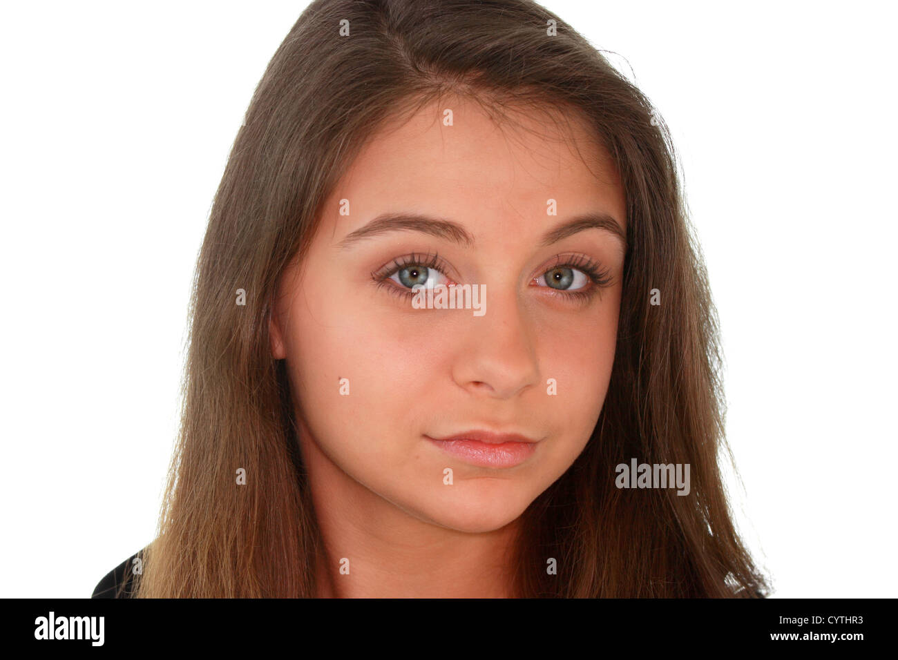 Cute teen portrait Stock Photo - Alamy