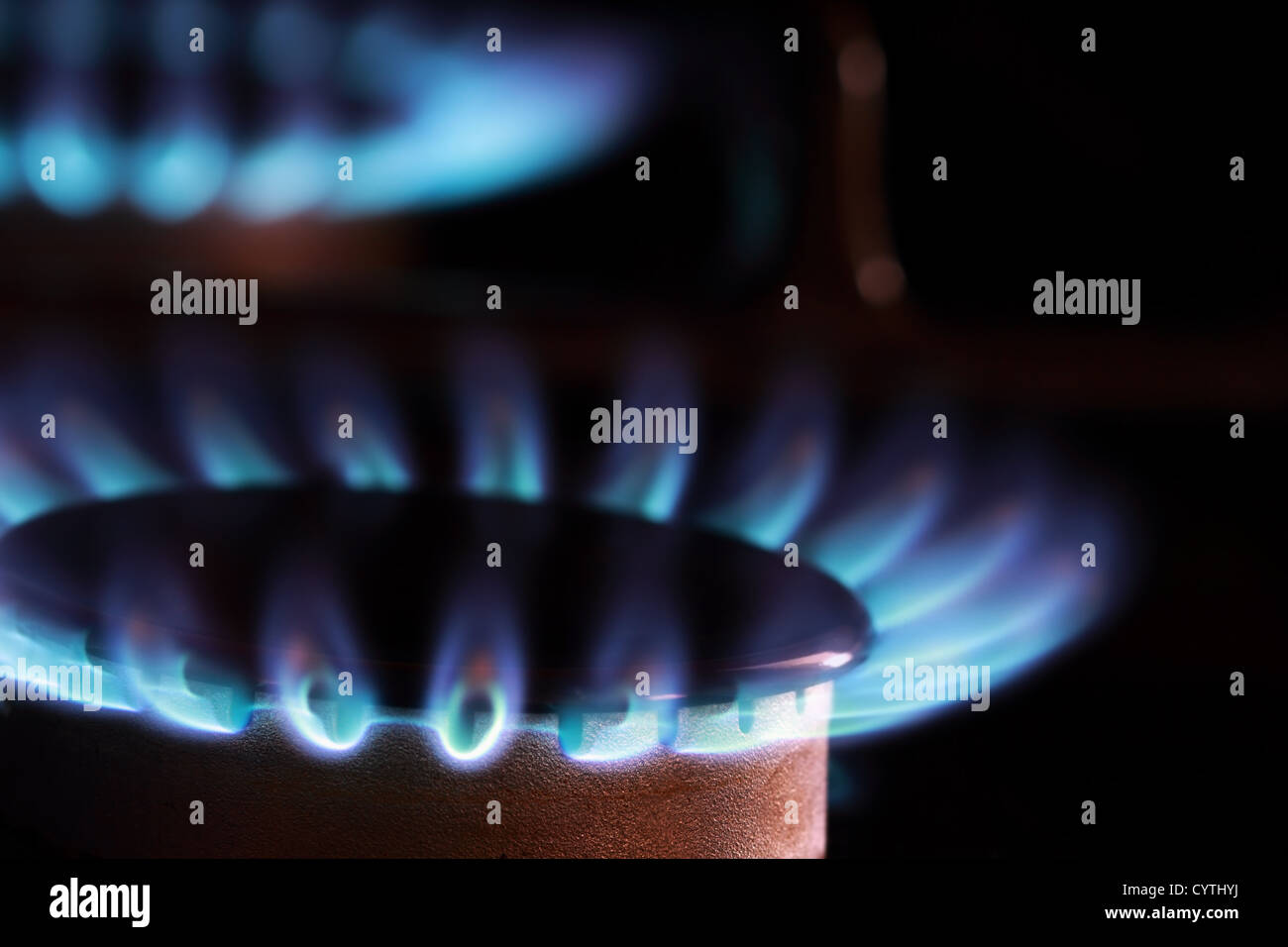 Blue gas range hi-res stock photography and images - Alamy