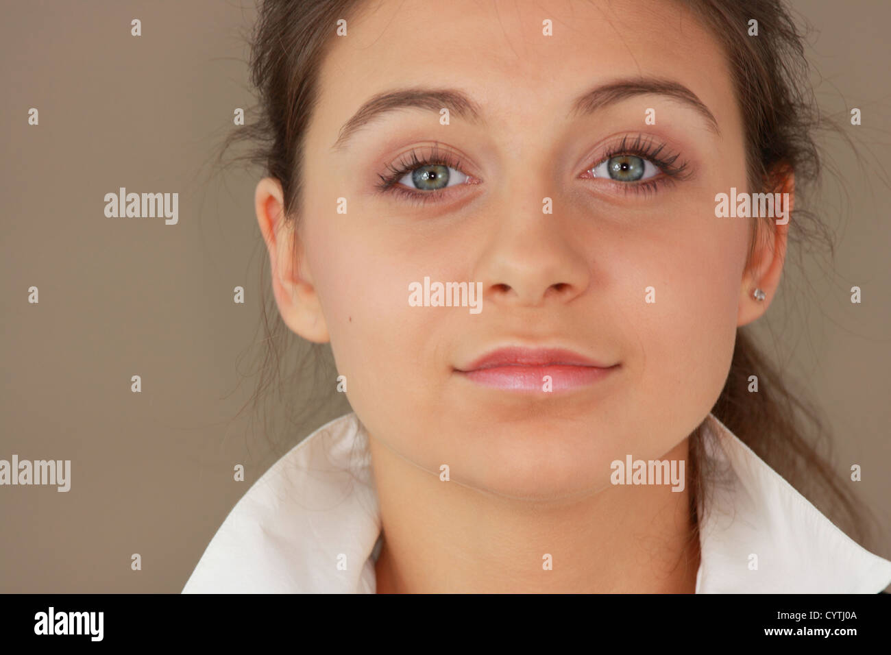 Student girl portrait Stock Photo - Alamy