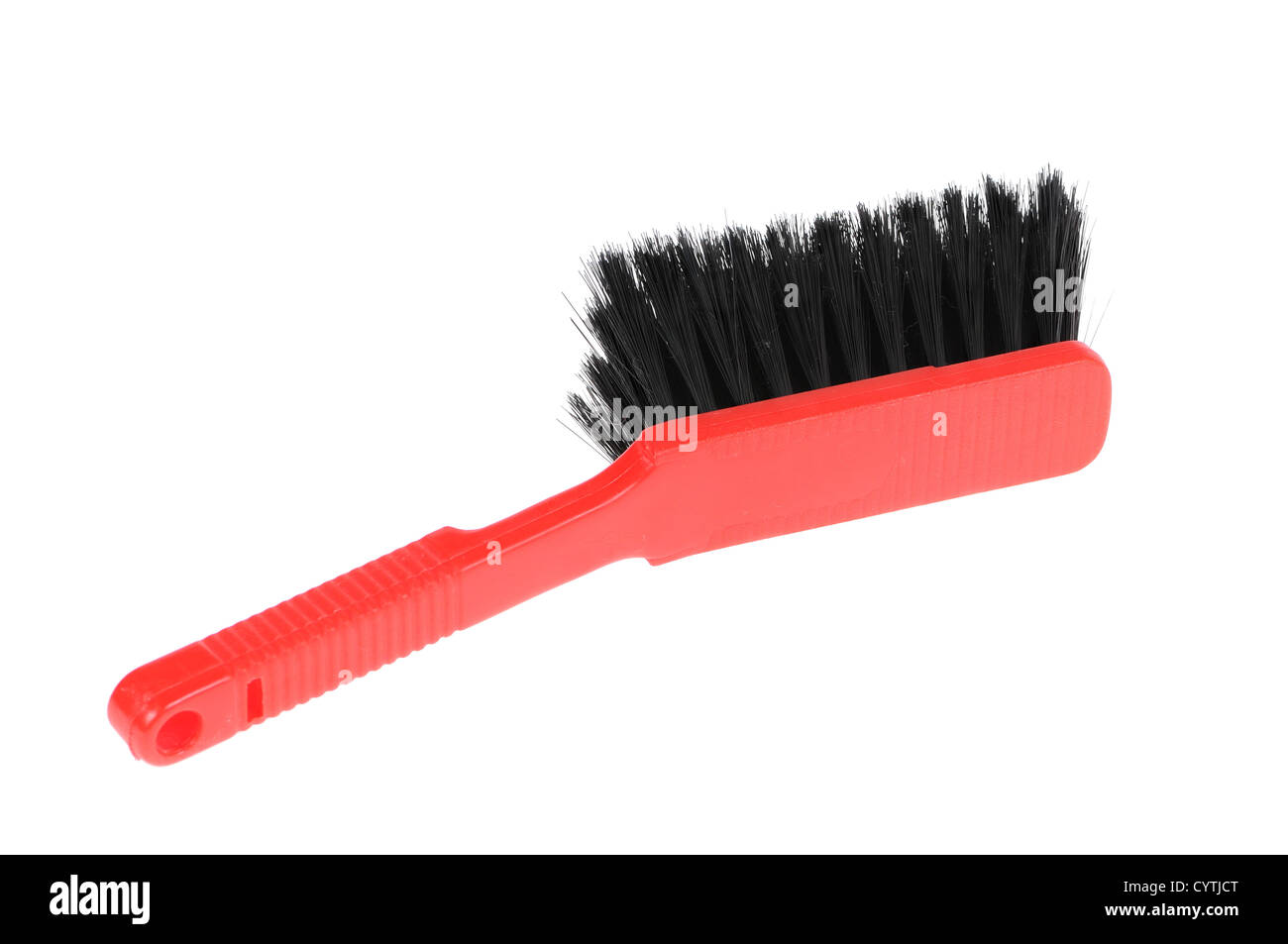 Brush for cleaning isolated on white background Stock Photo - Alamy