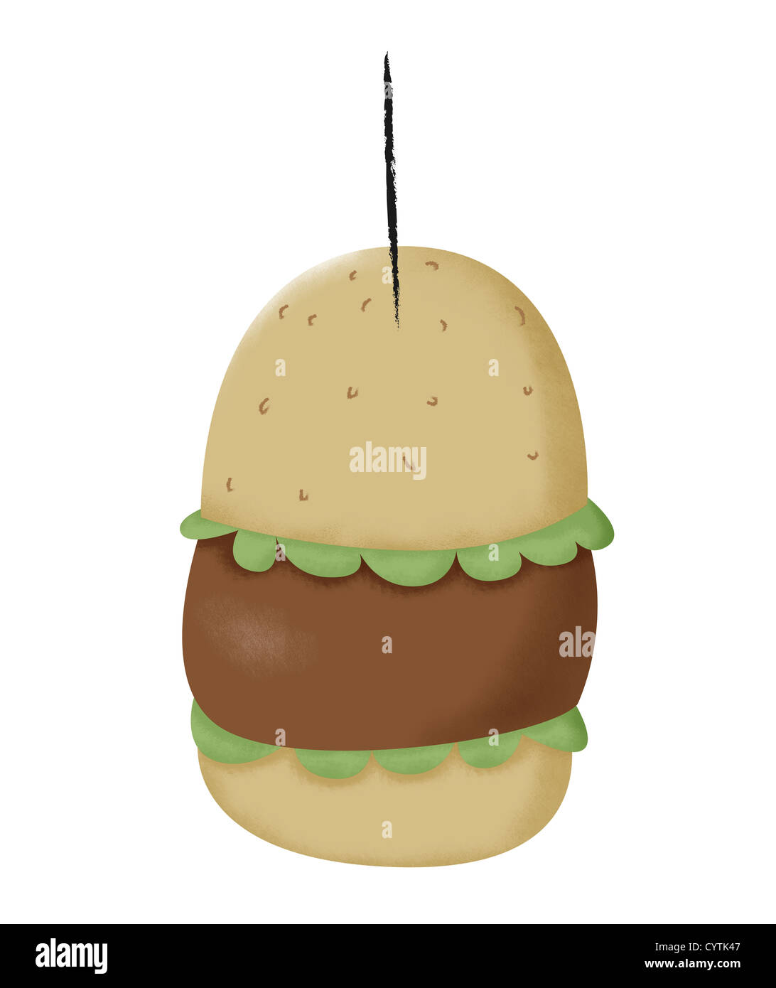 How to make a hamburger Cut Out Stock Images & Pictures - Alamy