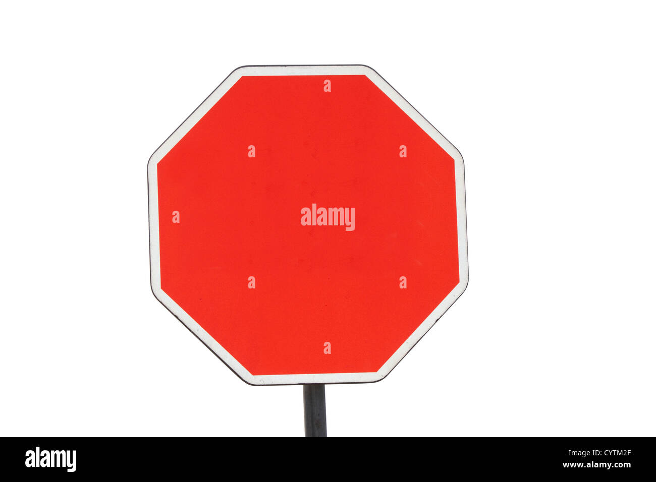 Road sign - stop - on cloudy sky background Stock Photo - Alamy