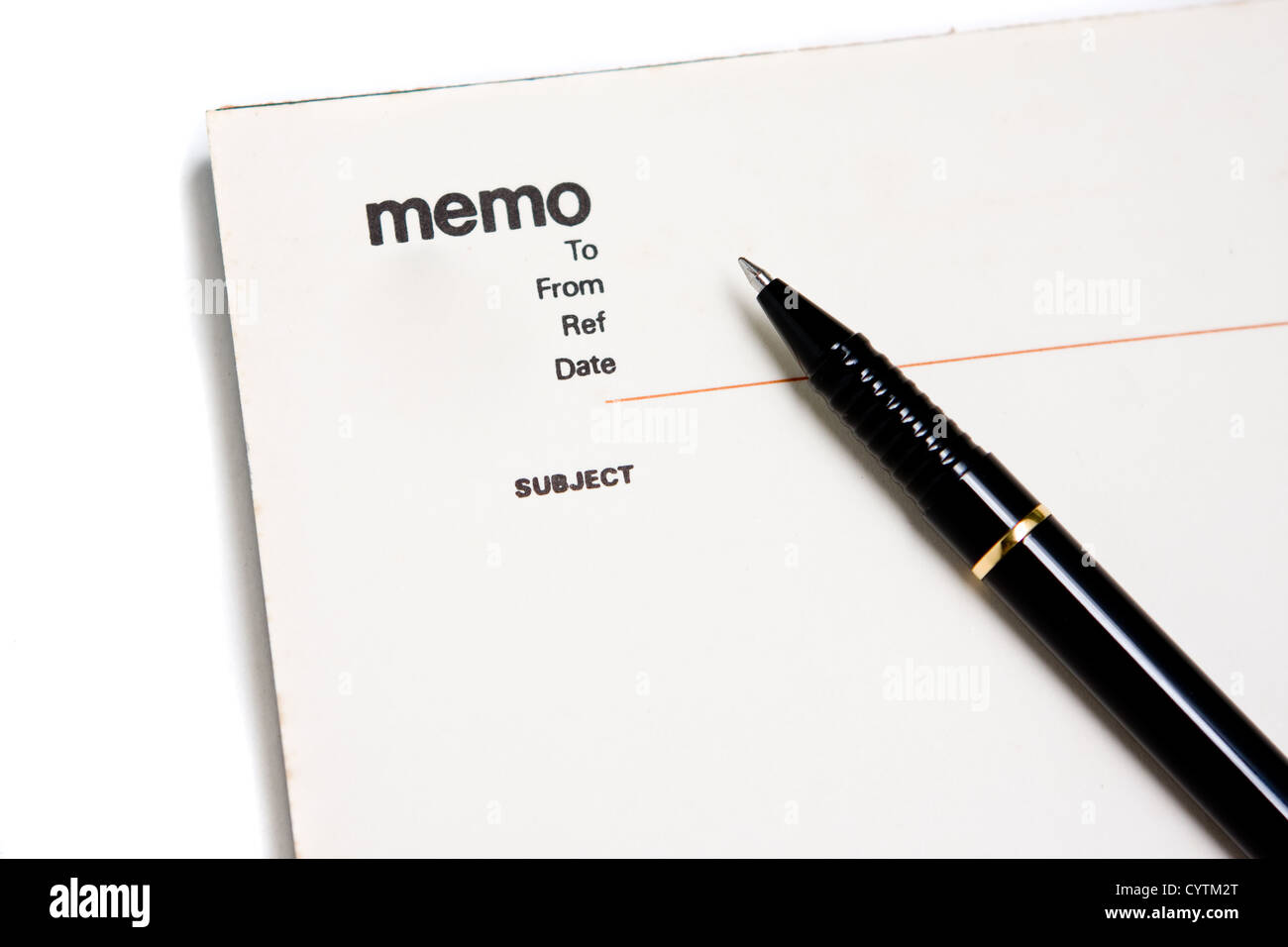 Blank memo pad notebook to insert text, copy space Stock Photo - Alamy