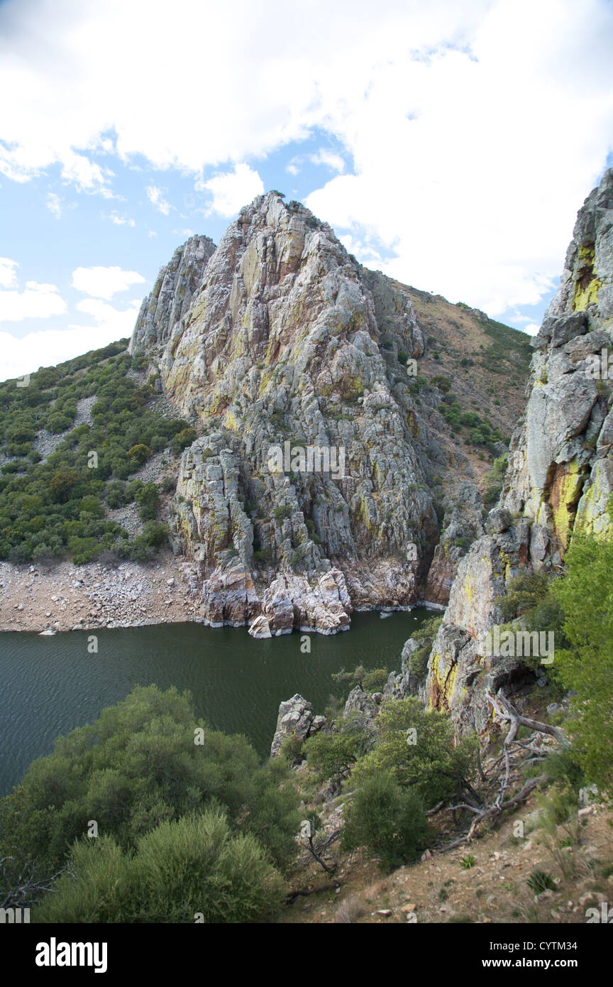 tajo river at public monfrague natural park in caceres spain Stock ...