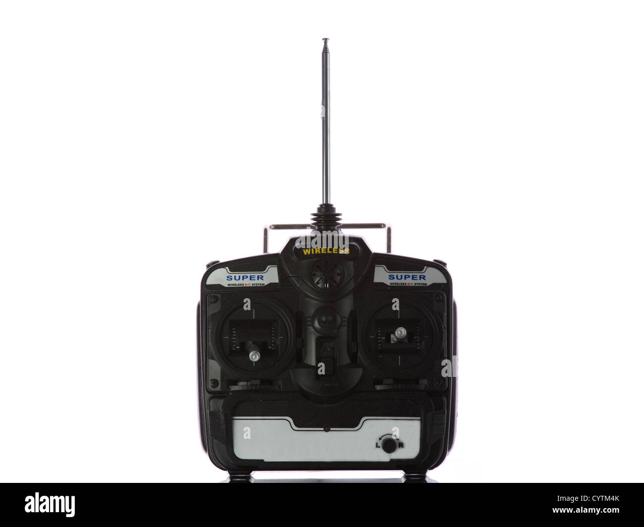 Wireless transmitter isolated on white background Stock Photo - Alamy