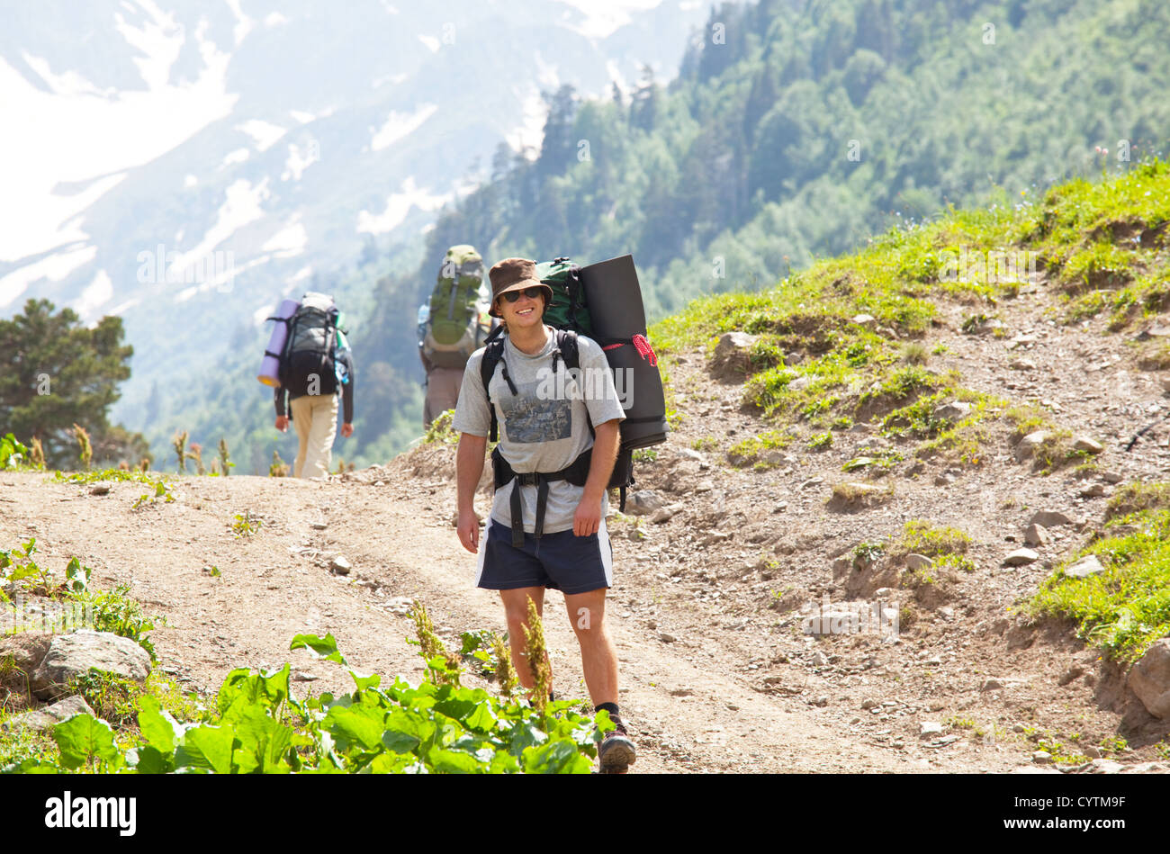 boy in mountains Stock Photo - Alamy