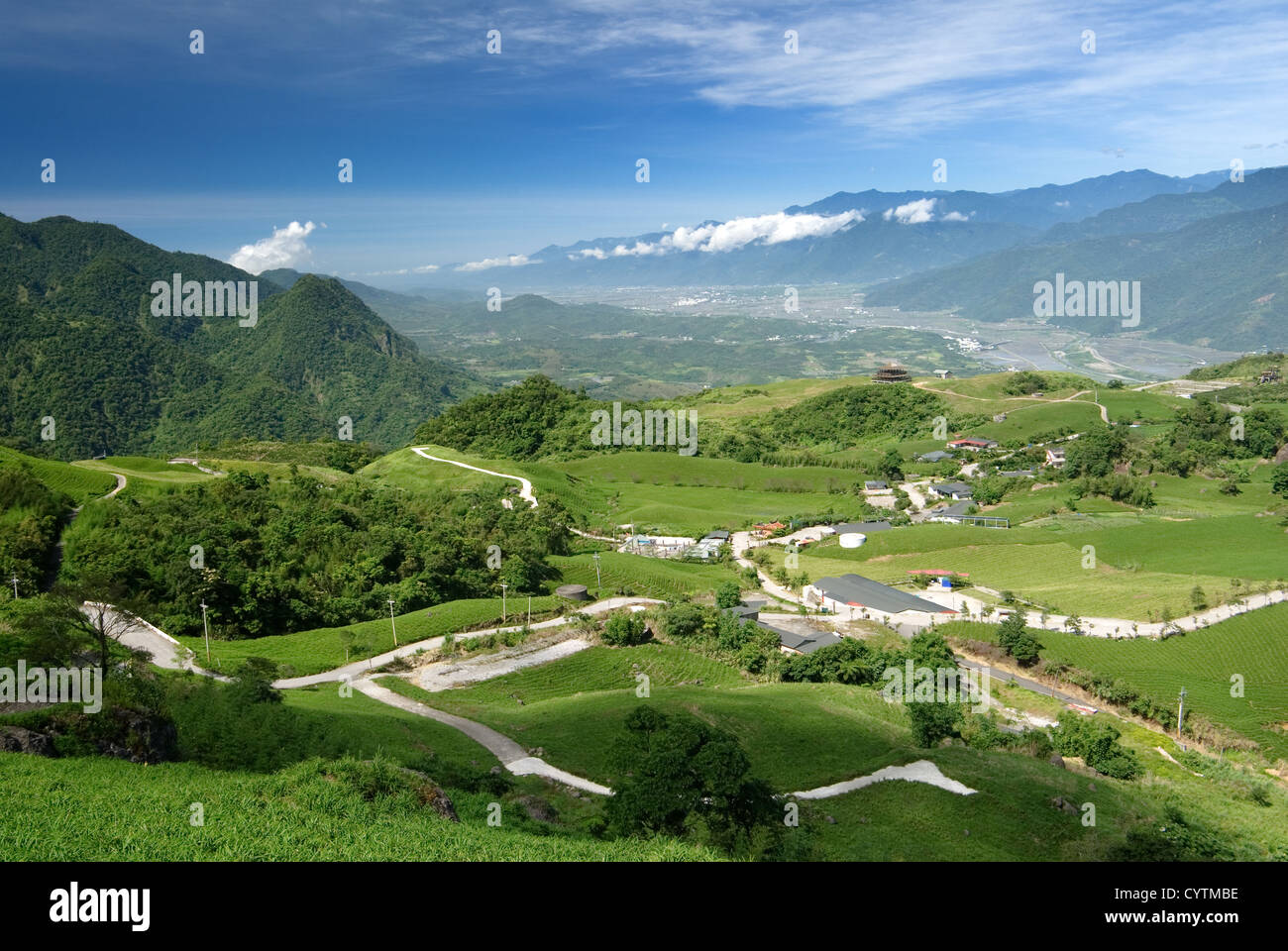 It is a beautiful valley panorama landscape Stock Photo - Alamy