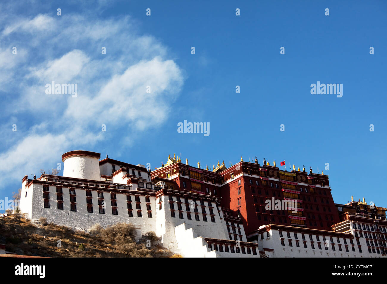Potala tower hi-res stock photography and images - Alamy