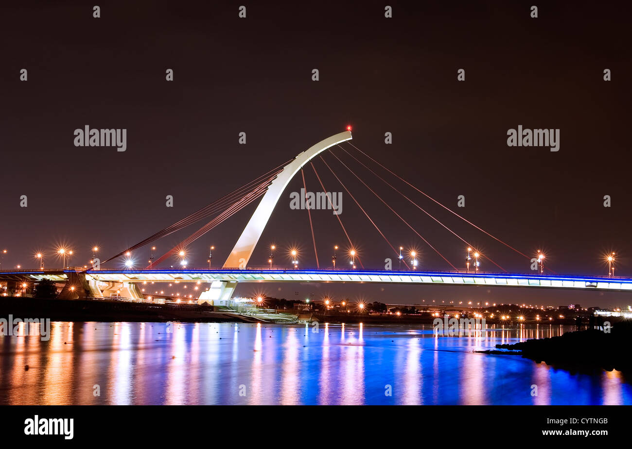 It is a beautiful and colorful bridge Stock Photo - Alamy