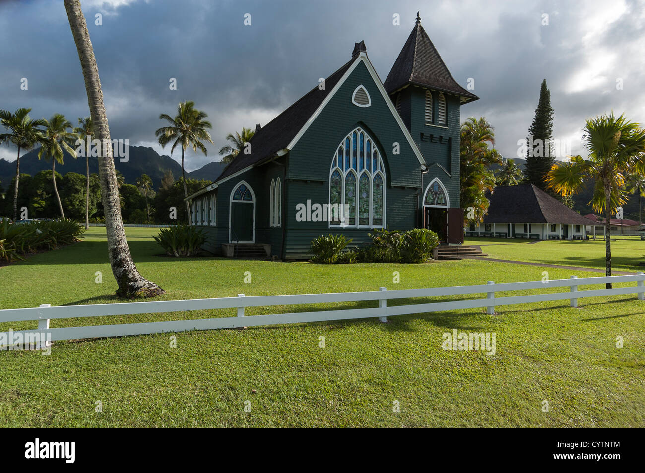 Hanalei church hi-res stock photography and images - Alamy
