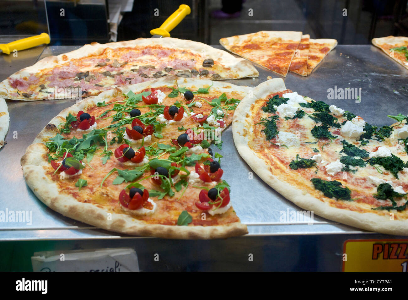 Italian pizza in Venice Stock Photo - Alamy