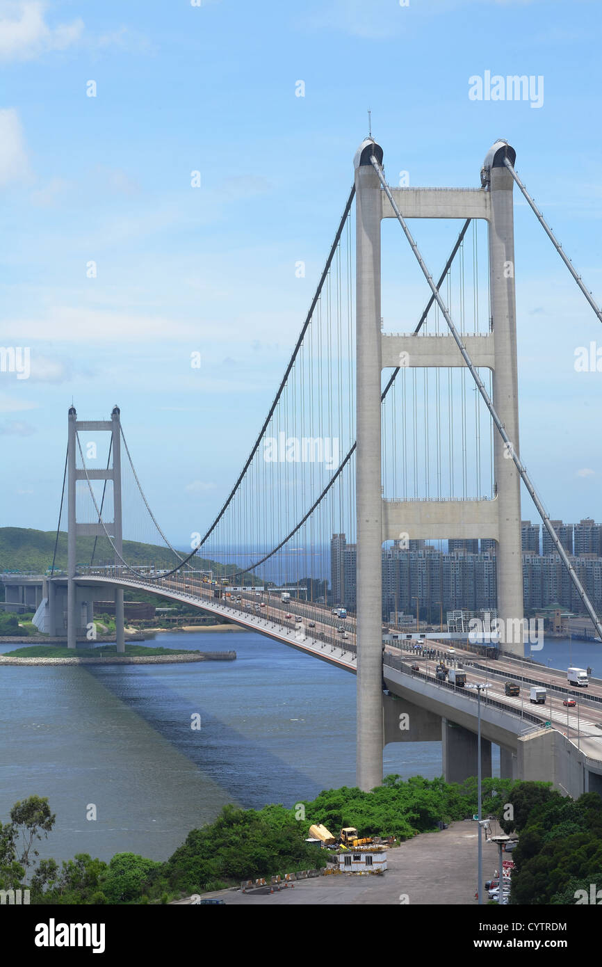 Tsing Ma Bridge Stock Photo - Alamy