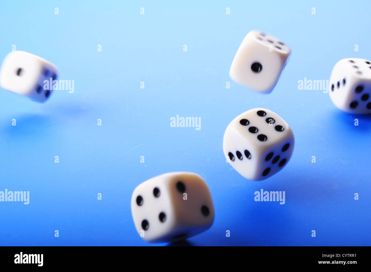 Falling dice hi-res stock photography and images - Alamy