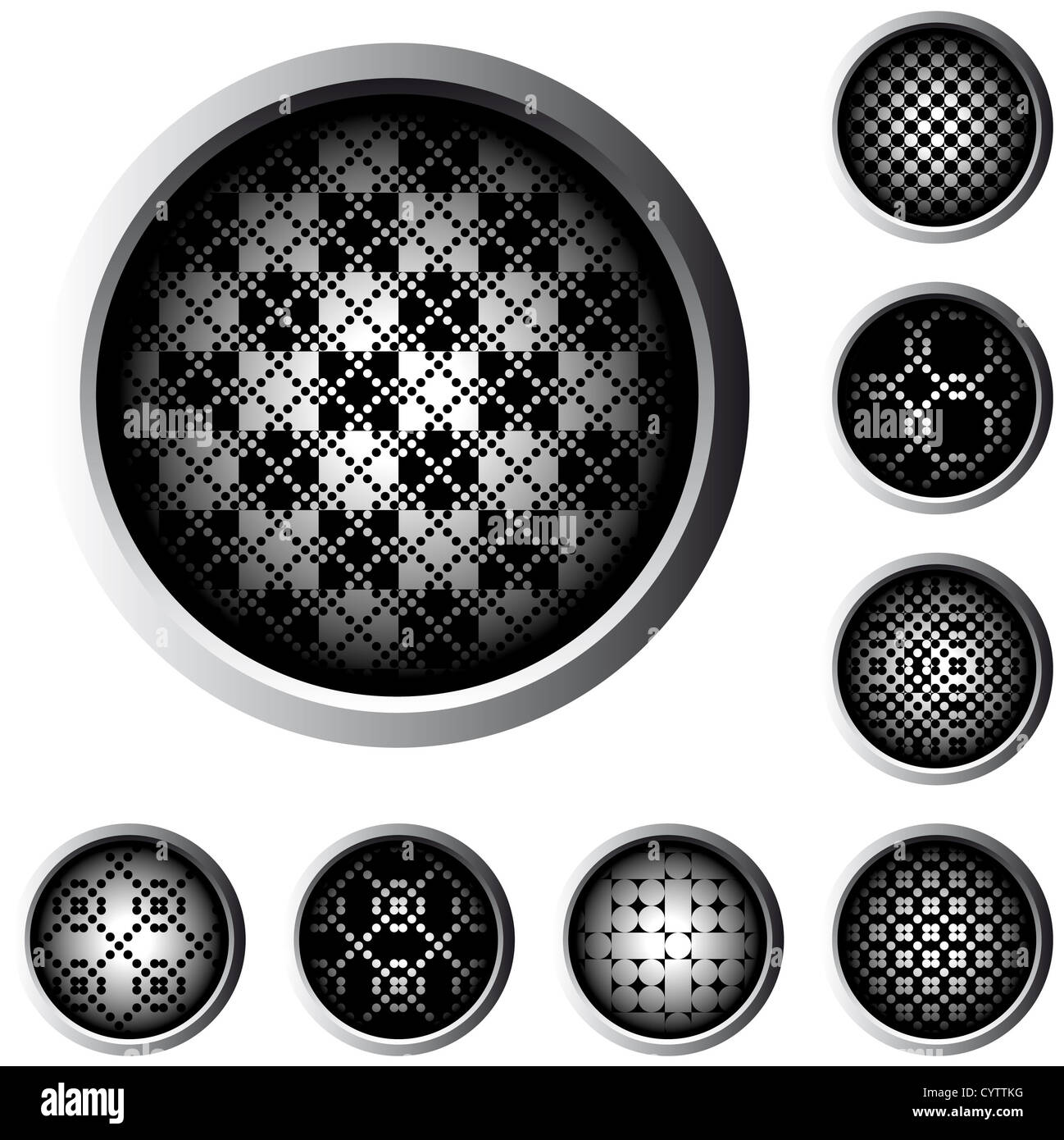 Raster dot pattern hi-res stock photography and images - Alamy
