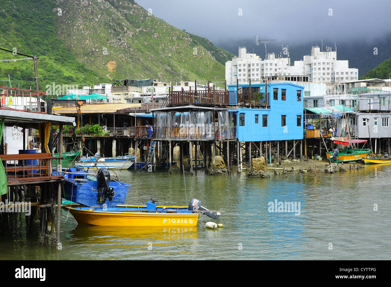 Tai O fishing village Stock Photo - Alamy