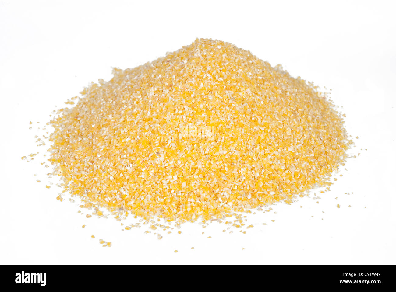 poured corn groats Stock Photo - Alamy