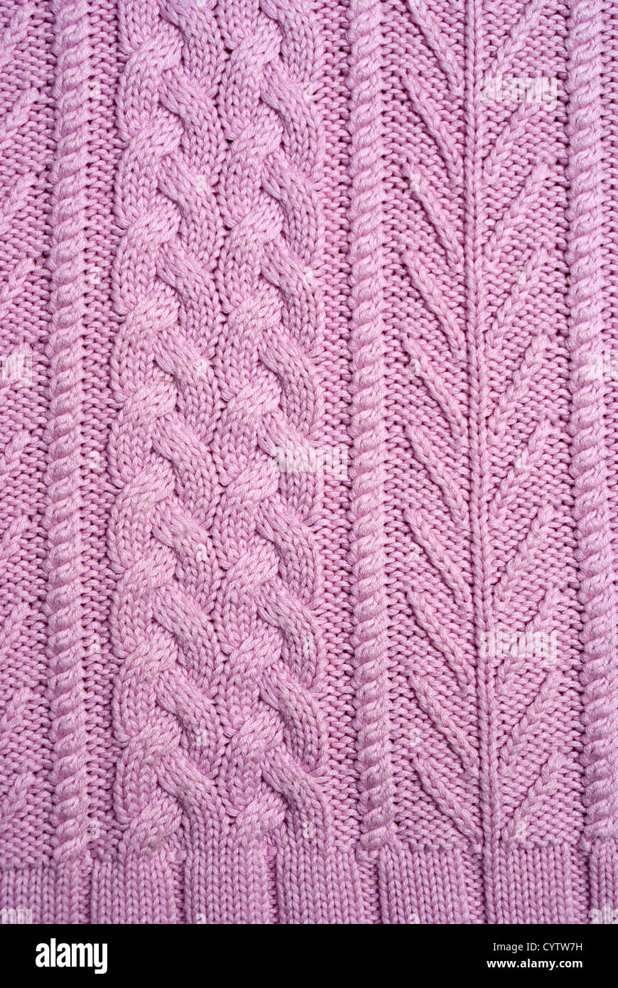 woolen knitted sweater of pink color Stock Photo - Alamy