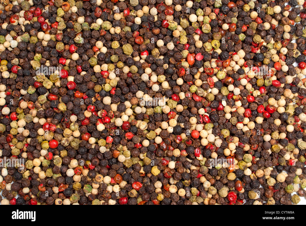 a pepper is poured by an even layer Stock Photo - Alamy