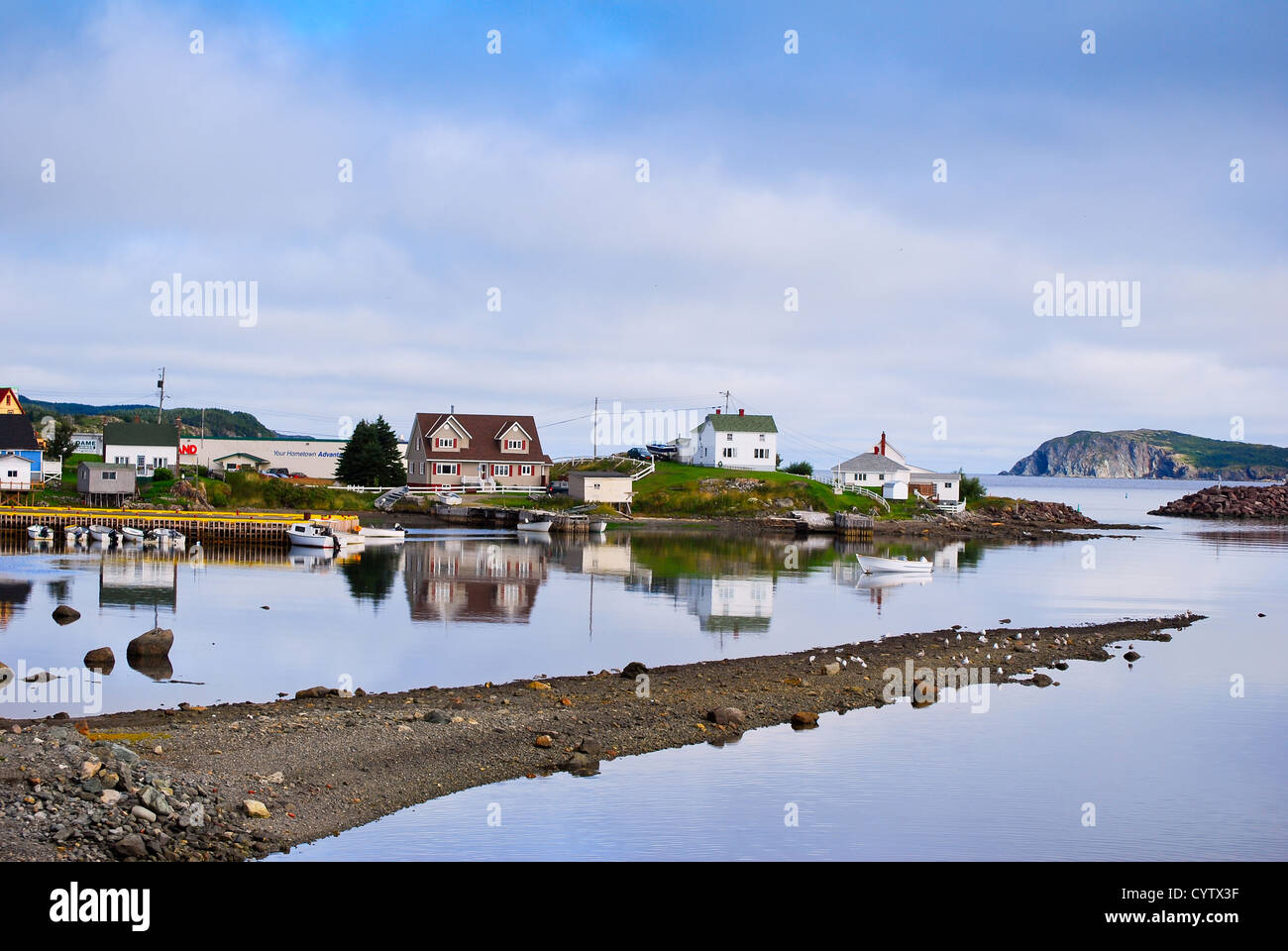 Twillingate in Newfoundland Stock Photo - Alamy