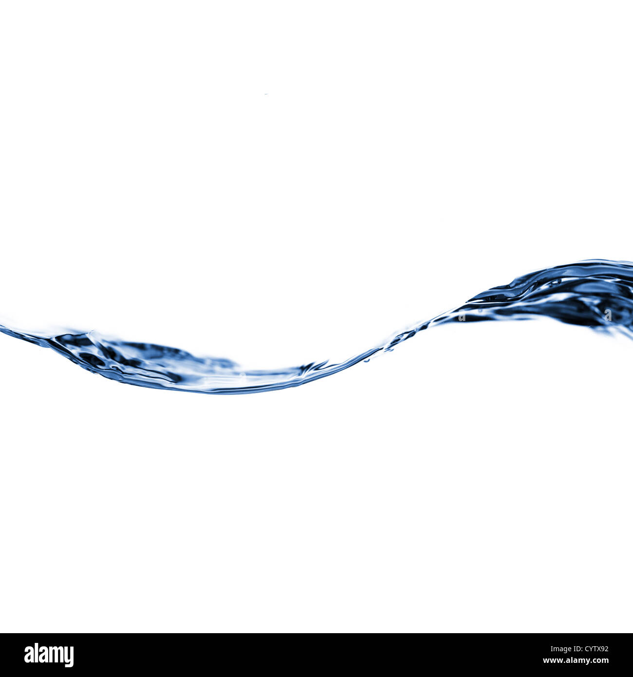 Crisp, clear, refreshing water against a white background Stock Photo ...