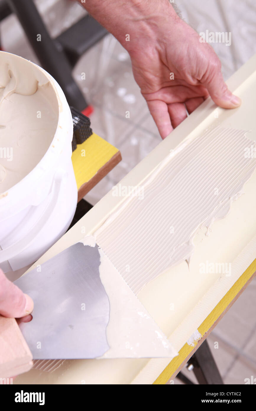 Portrait plasterer man male builder hi-res stock photography and images ...