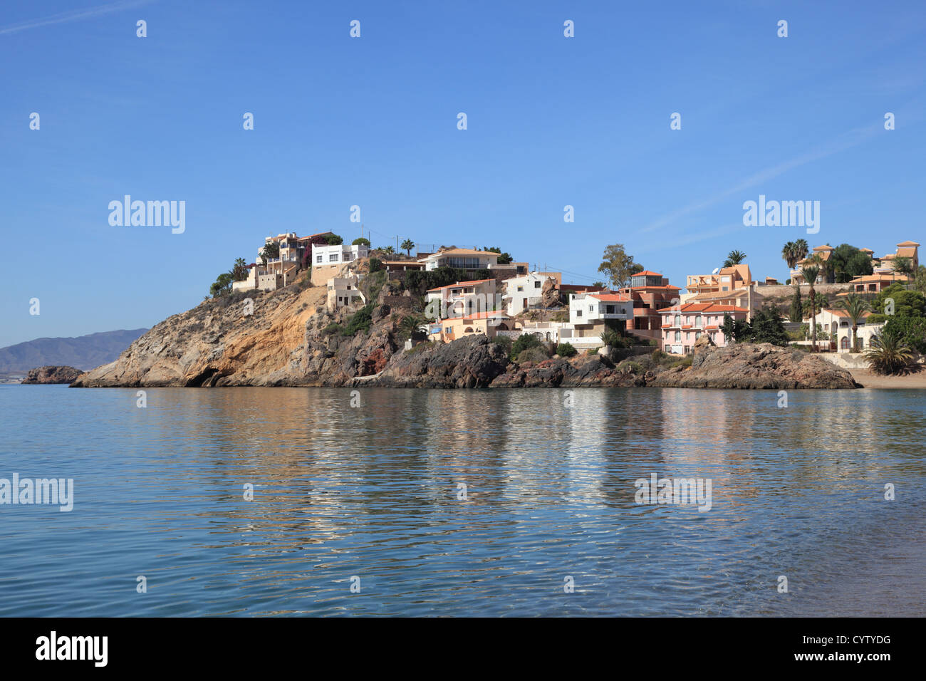 Mediterranean resort Bolnuevo, Costa Calida, Spain Stock Photo - Alamy