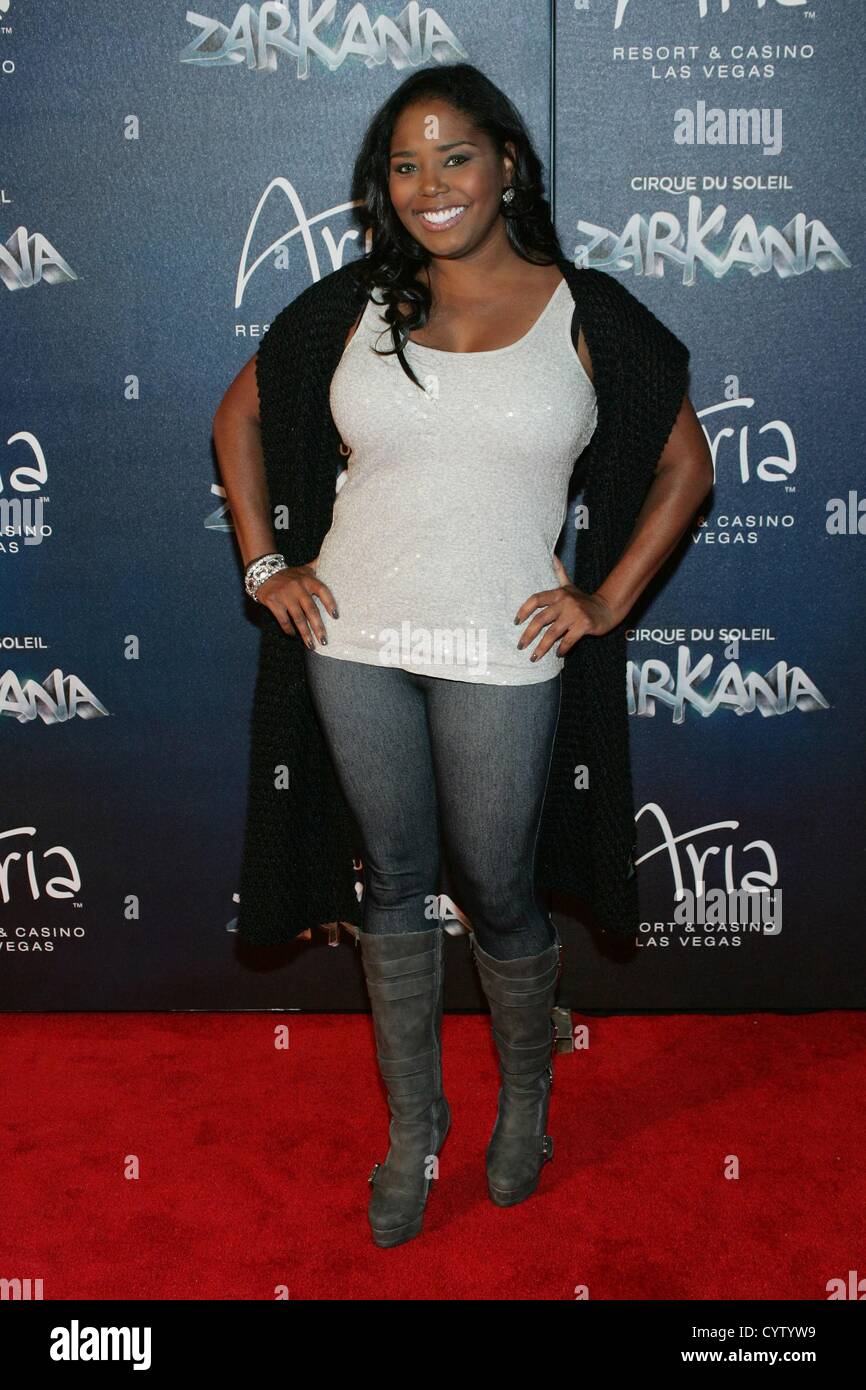 Shar Jackson at arrivals for Zarkana by Cirque du Soleil Premiere ...