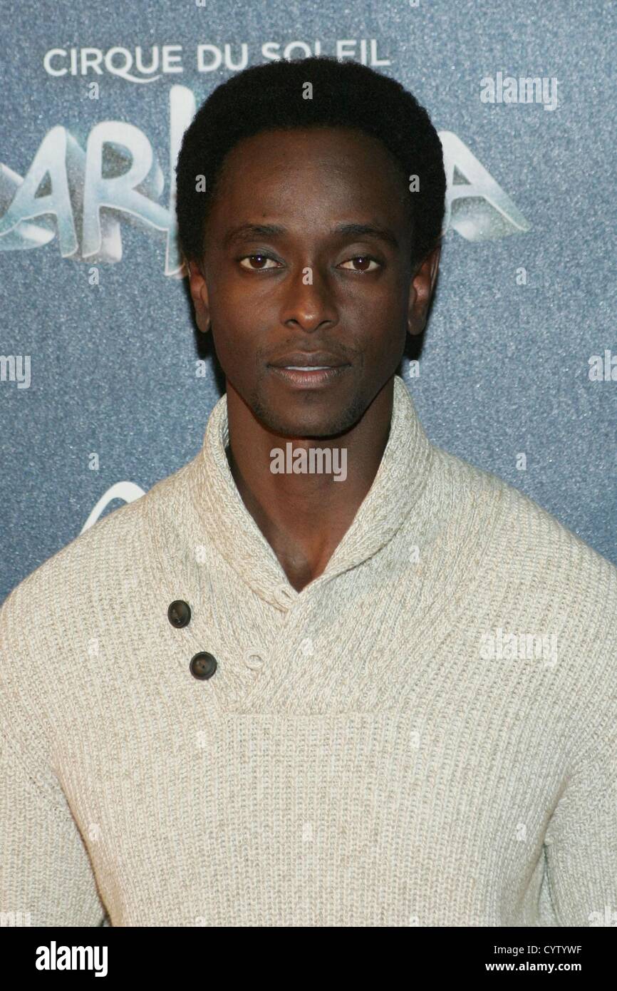 Edi Gathegi at arrivals for Zarkana by Cirque du Soleil Premiere ...