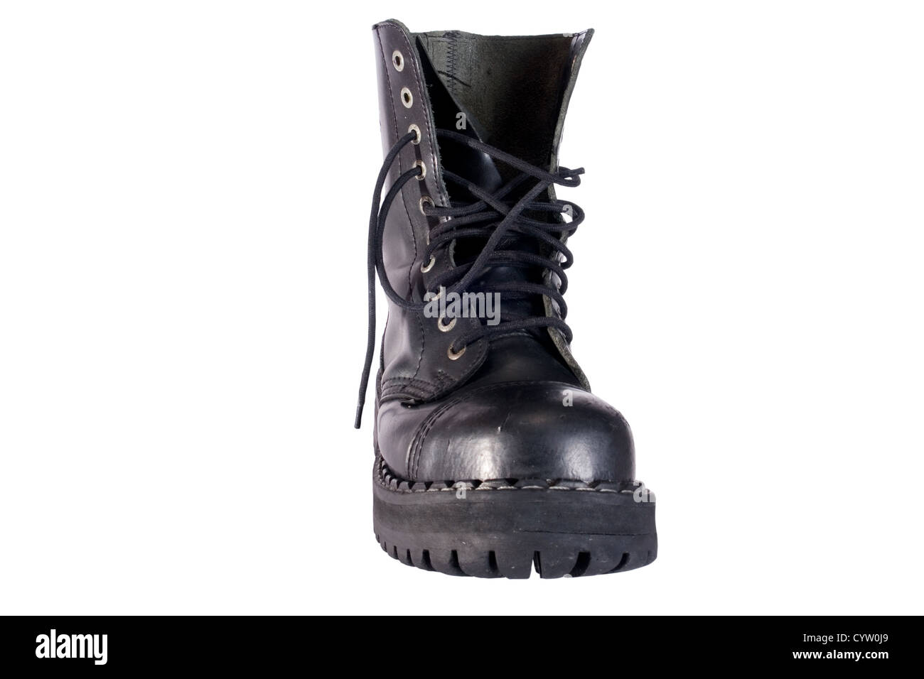 photography of the old boots isolated on white background Stock Photo ...